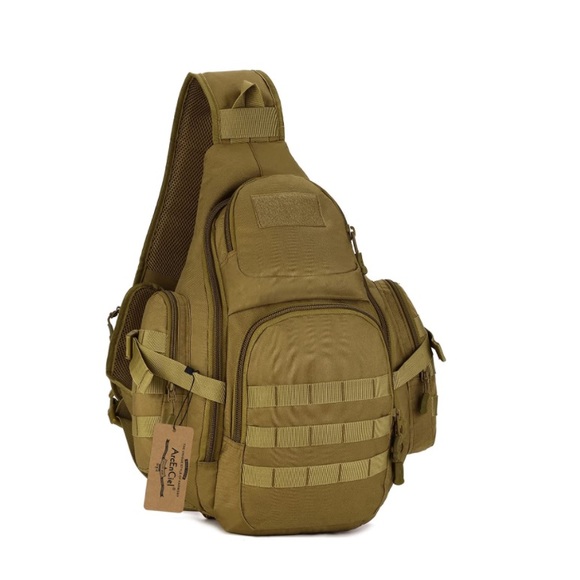 Bags | Tactical Sling Pack Military Molle Chest Crossbody Shoulder Bags ...